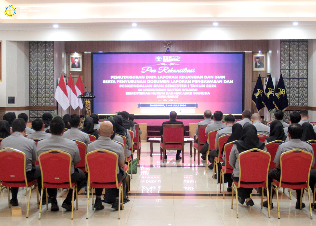 Buka Pra Rekonsiliasi dan Pemutakhiran Data Keuangan & BMN, Kakanwil Kemenkumham Jabar Ingatkan ...